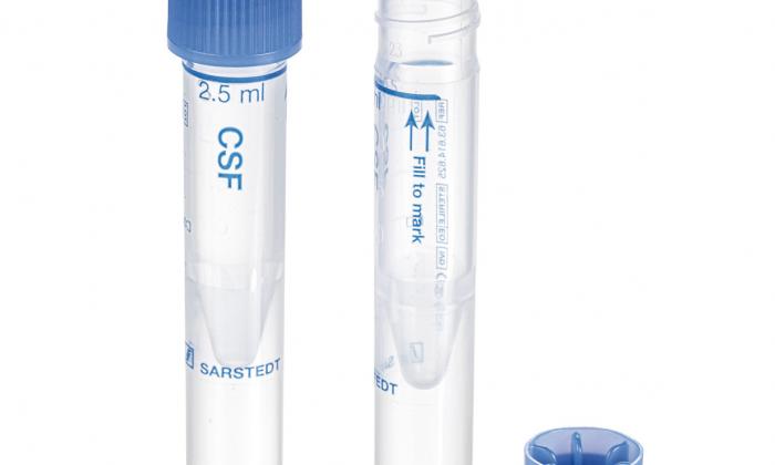 CSF false-bottom tube • healthcare-in-europe.com