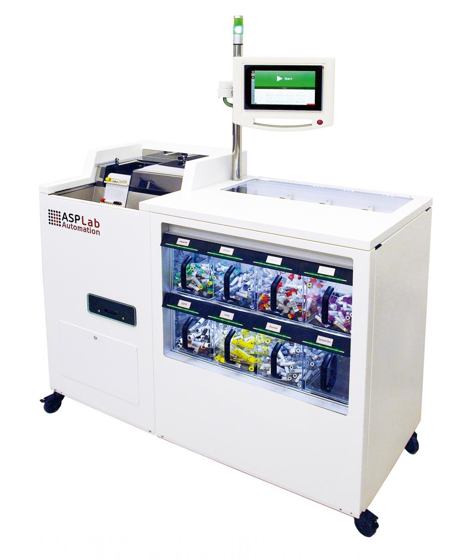 Easy access: The new lightweight target bin with permanent display ...