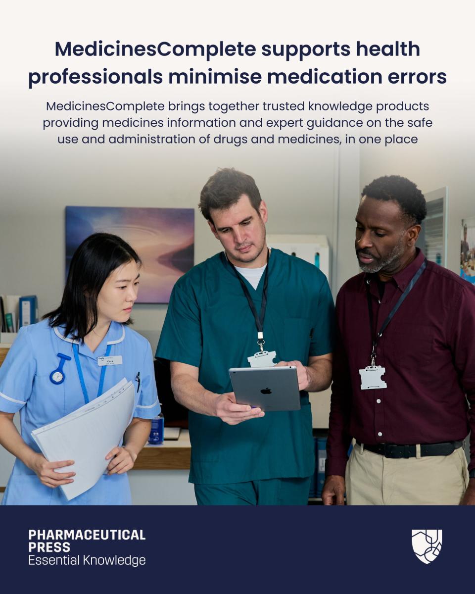 Pharmaceutical Press shares the most common types of medication errors ...